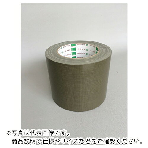 特長：手で簡単に切れますので作業効率がアップします。糊厚があるので粗面によくなじみます。重ね貼りができ、油性インクで文字が書けます。用途：重梱包用。各種色分用。仕様：色：オリーブ幅(mm)：75長さ(m)：25厚さ(mm)：0.31引張強度...