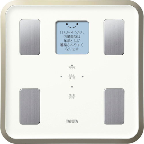 特長：操作方法や測定結果をわかりやすく、グラフ表示と体組成計の応援で毎日に測定を続けれられる体組成計です。乗るだけで測定ができる「乗るピタ機能」を搭載しています。用途：生活習慣の改善に。仕様：幅(mm)：300奥行(mm)：300高さ(mm...