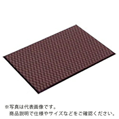 特長：パターンの異なるマット部が細かいゴミを取り除きます。用途：店舗学校事務所等の屋内出入口仕様：奥行(mm)：900間口(mm)：1500奥行(mm)：900ミヅシマ　エンハンスマット3000　900mmX1500mm　ブラウン材質／仕上...
