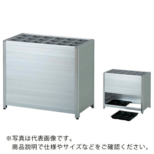 特長：フレームにアルミを使用した落ち着いたデザインの傘立てですアジャスター付用途：傘立て仕様：W560×D300×H500mmミヅシマ　アルミレインスタンドP18材質／仕上：フレーム／アルミ傘枠／樹脂成型品　●メーカー取寄商品について 本商...