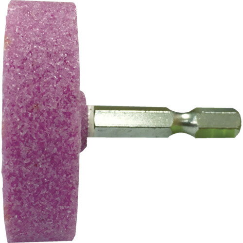 特長：ステンレスなど金属加工、研削、バリ取りなどに便利です。用途：使用可能電動工具:電動ドリルドライバー・インパクトドライバー仕様：粒度(#)：46最高使用回転数(rpm)：5000外径(mm)：50軸径(mm)：6.35軸長(mm)：30...