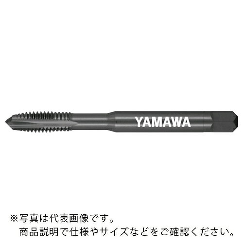 特長：ねじ部の長さが短いので摩擦抵抗が小さく、かつ切削油剤の供給が良くなり、呼び径の2．5倍以上の深めのねじ加工に効果があるポイントタップです。用途：通り穴加工用。被削材:中炭素鋼、高炭素鋼。仕様：精度：P3精度表記：P級呼び寸法：M6ピッ...