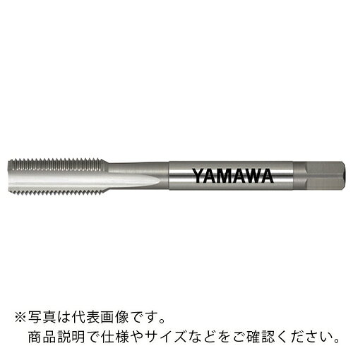 特長：自転車用タイヤバルブねじ用のタップです。仕様：先端：上精度：P3精度表記：P級呼び寸法：CTV8ねじ長さ(mm)：18全長(mm)：70シャンク径(mm)：6.2シャンク四角部(mm)：5下穴径(mm)：7.15山数：32加工ねじ：自...