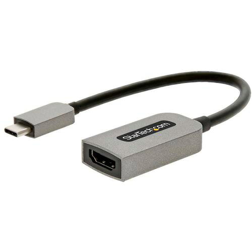 特長：USB Type-CノートパソコンをHDMIディスプレイに接続します。仕様：コネクタ形状：コネクタA：USB-C（ビデオ伝送）コネクタB：HDMI19ピン]色：スペースグレーアクティヴ・パッシブアダプタ：アクティブ対応規格：HDMI ...