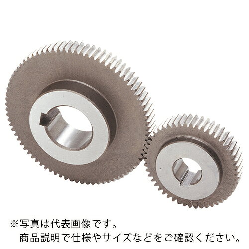 特長：強度、耐摩耗性に優れており、よりコンパクトな設計が可能です。全面浸炭焼入れ品です。用途：動力伝達用歯車。仕様：歯数：20形状：S1基準円直径d(mm)：40穴径(mm)：18歯幅b(mm)：20モジュール：2歯先円直径：44全長(mm...