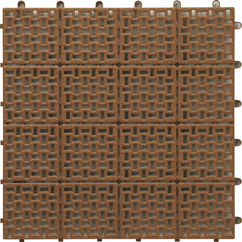 特長：ジョイント式スノコです。用途：水まわりや通路に。仕様：色：ブラウンサイズ長辺(mm)：300サイズ短辺(mm)：300厚さ(mm)：13サイズ(mm)：300×300材質／仕上：ポリエチレン（PE）　●代表画像について 商品によっては...