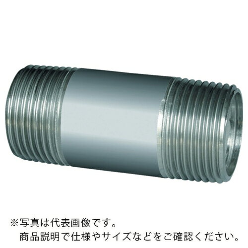 用途：水・油・ガス用。仕様：呼び径A：10呼び径B：3/8L(mm)：50呼び径(mm)：17.30最高使用圧力：常温1.0MPa使用温度範囲：-20〜220℃材質／仕上：ステンレス（SUS304）　●代表画像について 商品によっては、代表...