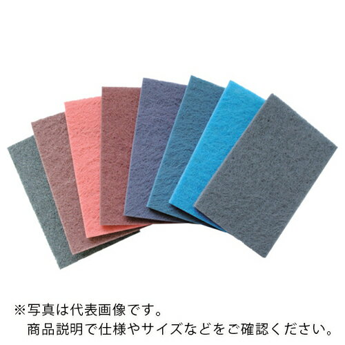 特長：ユニロン不織布繊維の中に研磨剤を含浸させた手に馴染みやすい研磨材です。ソフトなアタリで目詰まりの少ない研磨材です。中央部にミシン目が入っているので手軽にカットできます。用途：粒度が豊富にあり、粗削りから仕上げに。キズ取りやサビ取りに。...