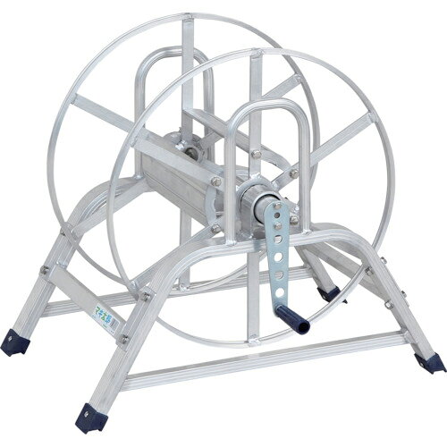 特長：軽量アルミ製ホース巻取器です。用途：軽量アルミ製ホース巻取器として。仕様：幅(mm)：558高さ(mm)：570長さ(mm)：640組立品φ8.5mmホース150m巻取可能リール径φ500mm材質／仕上：本体：アルミ合金　●メーカー取...