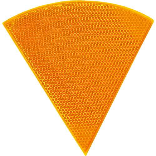 特長：精密プリズムレンズ金型使用の、再帰性反射板です。用途：事務所、工場、倉庫の構内や駐車場、側溝の注意喚起に。仕様：色：オレンジ　●代表画像について 商品によっては、代表画像を使用している場合がございます。 商品のカラー、サイズなどが異な...