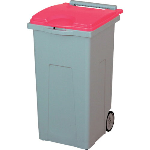 特長：家庭・店舗用キャスター付きダストボックスです。フタと本体の接触面にパッキンを設置し、臭いの放出を防止します。仕様：色：グレー/レッド間口(mm)：523奥行(mm)：435高さ(mm)：798内寸(mm)間口×奥行×高さ：390×39...