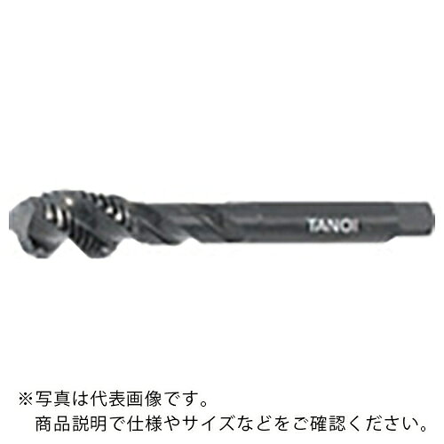 特長：メートルねじ用です。ステンレス鋼に最適です。用途：止り穴加工用。被削材：ステンレス。仕様：精度：GT8精度表記：GT呼び寸法：M12ピッチ(mm)：1.25ねじ長さ(mm)：17全長(mm)：82シャンク径(mm)：8.5シャンク四角...