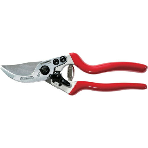 特長：エルゴノミクスハンドルは持ちやすく、鍛造アルミ製で軽量ながら耐久性が高いです。刃の内面の溝が切り離れを良くし、正確なカットを連続しておこなえます。用途：植物の剪定作業や採果作業に。仕様：切断能力(mm)：20刃長(mm)：50全長(m...