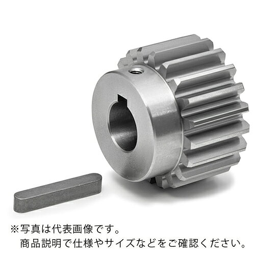 特長：小型精密歯車です。追加工がしやすい平歯車です。品番末尾Hは歯部高周波焼入済です。用途：一般産業機械、医療機器、食品機械に使用。仕様：歯数：20形状：B1基準円直径(mm)：φ40歯幅(mm)：22穴径(mm)：φ20モジュール：2歯先...