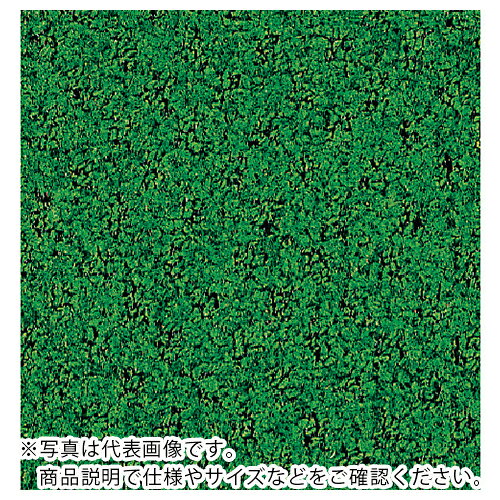 特長：抜群の除塵性のあるマットです。用途：除塵マットロールタイプとして。仕様：色：オリーブグリーン幅(mm)：900長さ(mm)：20000厚さ(mm)：9.5防炎適合品：1泥抜き穴：なし厚み：9.5mm(パイル7.5mm、ベース2mm)材...