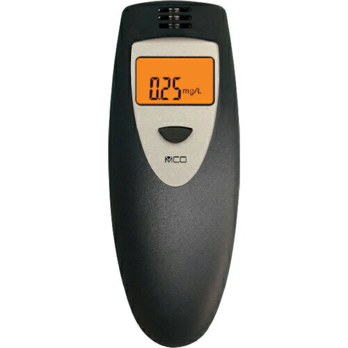 特長：バックライト付で見やすいデジタル表示です。電池の消耗を抑える自動OFF機能搭載です。測定回数カウント機能搭載です。（999回まで）用途：始業時の簡易的な飲酒レベルチェックに仕様：幅(mm)：36奥行(mm)：18高さ(mm)：94測定...