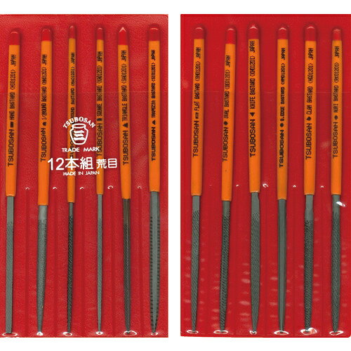 特長：目立てが鋭く、耐久性に優れています。平は側面(片側のみ)も刃が刻まれています。その他の形状は全周に刃が刻まれています。粗さ別のエンドキャップが付いているため、グリップを見れば粗さがすぐに分かります。用途：鉄をはじめ、あらゆる金属の加工...