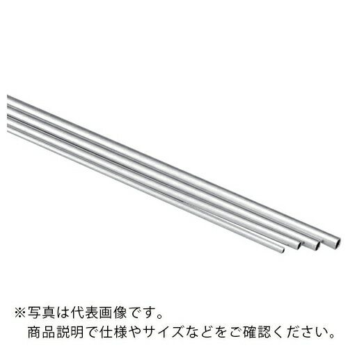特長：パイプの寸法精度が優れ、内面の平滑度の高いステンレス製のシームレス(継ぎ目なし)チューブです。高いクリーン度が要求される分析機器や医薬関連装置、食品関連装置などの配管に最適です。外部ダストの混入防止のためパイプ両端にキャップを被せ、ビ...