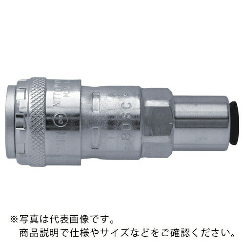 特長：押し込むだけでワンタッチ接続ができ、操作性に優れています。用途：仕様：最高使用圧力(MPa)：1.5使用流体：空気適合チューブ外径(mm)：8使用温度範囲(℃)：-20〜60耐圧力(MPa)：2.0片路開閉型材質／仕上：本体：鋼鉄（ク...
