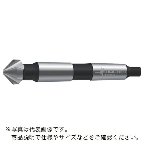 特長：テーパーシャンク付きカウンターシンク 面取り角90°です。用途：被削材：鋼、ステンレス鋼、鋳鉄、非鉄金属、耐熱合金、チタン合金、その他。穴あけ加工。仕様：有効刃径(mm)：26先端径(mm)：3.8全長(mm)：106シャンク径(mm...