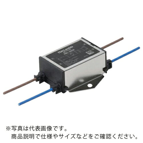特長：コンパクトな小型汎用タイプです。同形状にてワイヤタイプ、ファストン端子タイプをラインアップしております。オプションとして低漏洩電流特性をラインアップしております。用途：ノイズ対策に。仕様：定格電圧(AC/DC)：250V定格電流(AC...