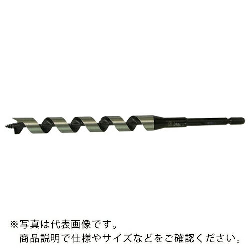特長：柱の穴あけに最適です。インパクトドライバーではφ21mmまでの穴あけ加工が可能です。用途：被削材:木材。木材の貫通穴用。仕様：刃径(mm)：3.5全長(mm)：150シャンク形状：六角軸シャンク径(mm)：6.35溝長(mm)：85適...