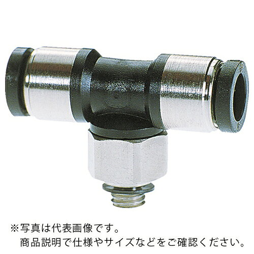特長：従来タイプと比べ約15%程度ミニシリーズがコンパクトに設計されています。用途：各種エア配管仕様：適合チューブ外径D(mm)：6×6接続口径：R1/8流体温度(℃)：-5〜60℃使用圧力：1.0MPa使用流体：空気流体温度(℃)：-5〜...