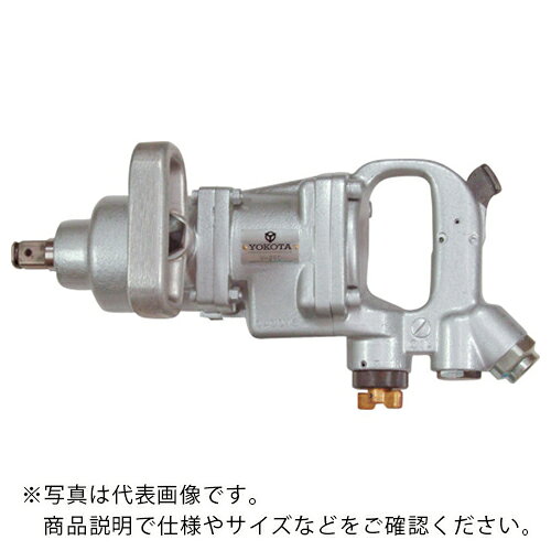 特長：レギュレーターを内蔵していますので、幅広い用途で使用できます。用途：自動車整備。仕様：能力ボルト径(mm)：27ソケット差込角(mm)：19.0最大締付トルク(N・m)：800無負荷回転数(min［［の−1乗］］)：5500空気消費量...