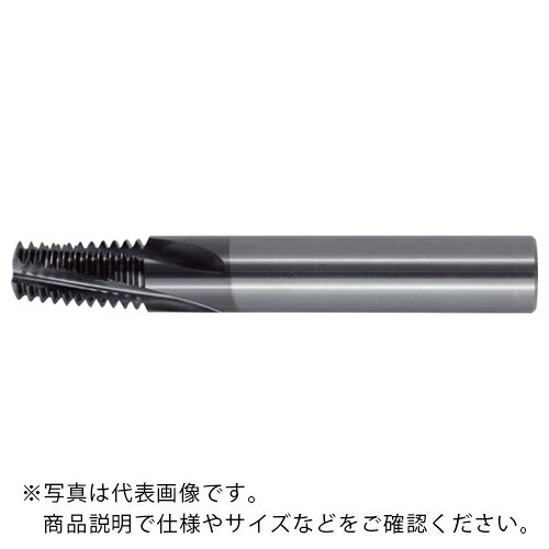 特長：”ヘリカル送り”機能を利用したねじ加工工具です。一本でピッチが同じであれば径の異なるめねじ加工ができます。右ねじ・左ねじのどちらのめねじも加工できます。仕様：呼び寸法：1/4・3/8ピッチ(mm)：1.34山数：19刃径(mm)：8刃...