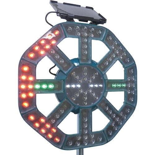 特長：赤、緑、白の超高輝度LEDを搭載しています。フラッシュ、矢印など多種多様な点灯が可能です。43種類の点灯パターンを搭載しています。点灯パターンの組み合わせが、Max9STEP可能です。3つのSWと7セグLEDで点灯パターンの設定が可能...