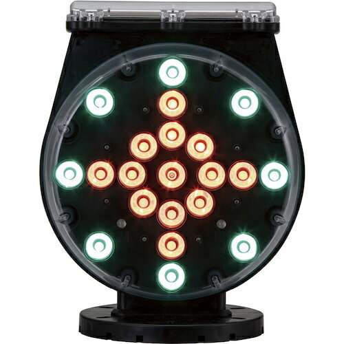 特長：NETIS技術搭載の新技術商品の小型回転灯です。時代のニーズを反映したコンパクトと高輝度タイプです。構造の改良で結露による腐食を予防します。スリム看板にフィットするサイズ感、堅牢性があり丈夫です。晴天時、電池が満充電の場合、通常より多...