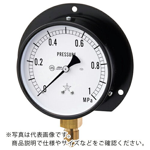 特長：耐久性に優れています。JIS B 7505-1規格品です。使用目的により色々な性能の物を製作できます。エアー・油・水、のどれにでも使用できます。仕様：圧力レンジ(MPa)：0〜40最小目盛(MPa)：1呼称：BS3/8×100×40M...