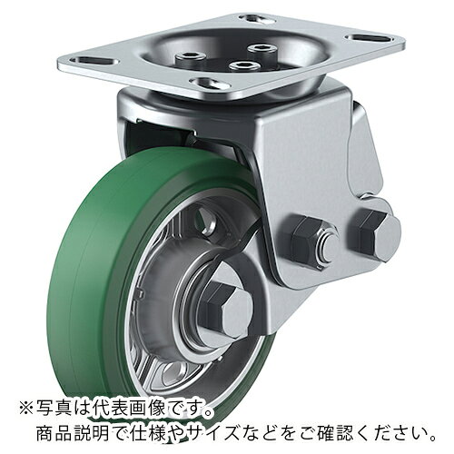 特長：内蔵された緩衝器が走行時の衝撃を吸収することにより、積載物を守ります。抜群の衝撃吸収能力と高い共振防止性能により、牽引時においても台車の走行音を大幅に低減でき、環境改善に大きく貢献します。走行性に優れ、耐久性の高い耐摩耗ゴム車輪を使用...