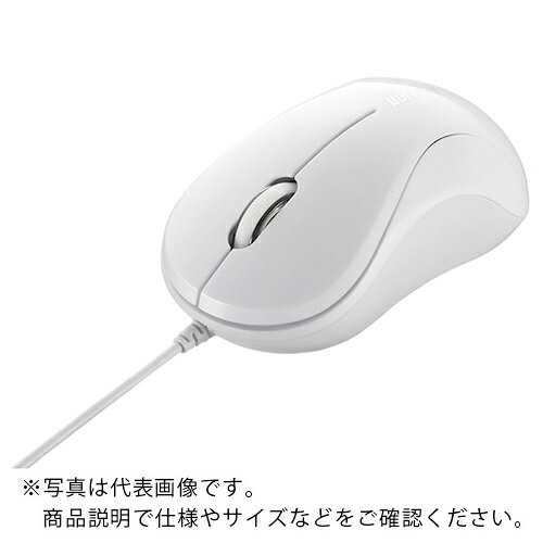 特長：PS/2有線式 左右対称マウスです。挿し込むだけの簡単接続です。光学式（赤色）センサー採用しました。仕様：色：ホワイトボタン数：3インターフェース：PS/2読取り方式：光学式対応OS：Windows 10(64ビット/32ビット)/8...