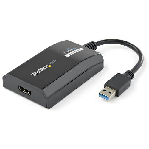 特長：USB Type-AポートにHDMIモニターを接続します。バスパワーで動作し、外付け電源が不要です。DisplayLink認証に対応し、プラグアンドプレイで動作します。マルチモニター環境の構成に便利な外部グラフィックカードアダプターで...
