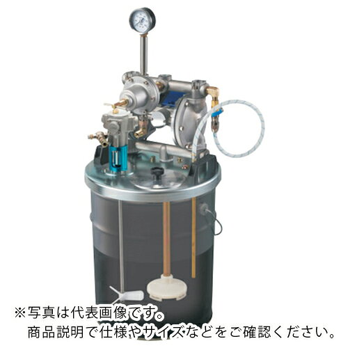 特長：エア駆動方式ダイアフラムポンプで、シンプル構造と高い耐久性および高い洗浄性を持ち合わせ、少量吐出塗装からスプレーガンの多本取りや塗料搬送といった幅広い用途で活用。用途：プラスチック塗装車両塗装金属塗装液体塗布仕様：最大流量(L/min...