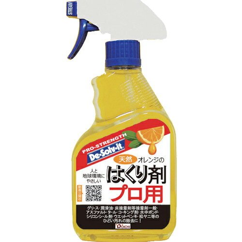 特長：天然オレンジオイル使用でRohs2指令準拠で人体と環境に安全です。用途：業種を問わずあるゆる工場、現場での油、塗料、接着剤の強力剥離に。仕様：容量(ml)：375天然オレンジオイルが主成分でRohs2指令対応。LD50＝17750mg...