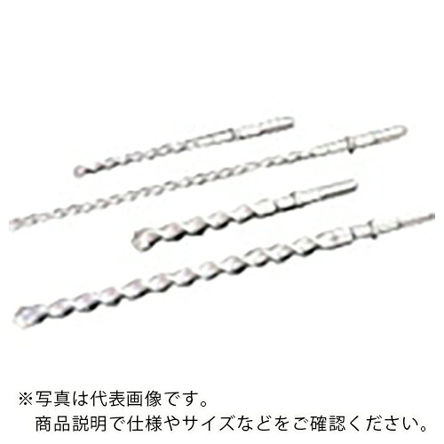 特長：打撃回転力をロスなく効率的に伝えるハンマードリル専用ビットです。六角軸ビットで強力タイプです。法面工事用。用途：被削材:石材、岩盤。仕様：刃径(mm)：14.5有効長(mm)：460全長(mm)：600適合機種：ハンマードリルシャンク...