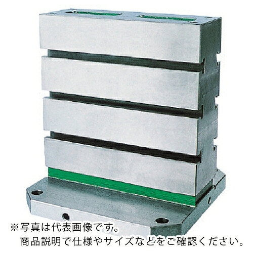 特長：汎用性があり、T溝穴加工がされています。用途：横型マシニングセンター用専用治具ベース。仕様：ベース(mm)：300×300高さ(mm)：280二面巾(mm)：150床面、ロケータ面：研削仕上材質／仕上：FC300　●メーカー取寄商品に...