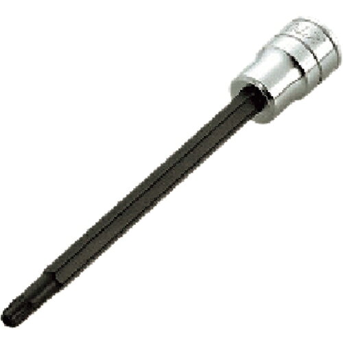 仕様：呼びNo.：T27差込角(mm)：9.59.5sq.ロングT型いじり止めトルクスビットソケット袋入り　●代表画像について 商品によっては、代表画像を使用している場合がございます。 商品のカラー、サイズなどが異なる商品をイメージ画像とし...