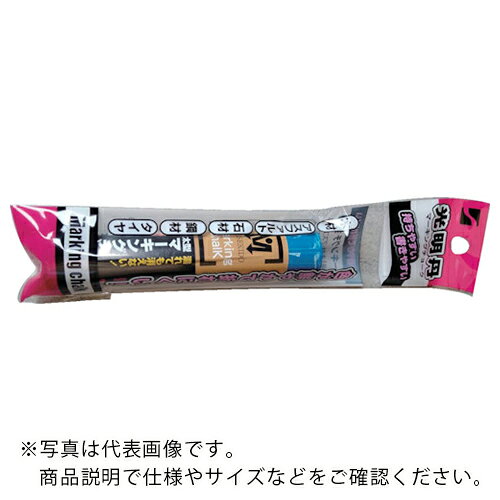 特長：太くて折れにくい材木チョークです。袋入れタイプ。冬の寒さにも耐えられる「マーキングチョーク」です。車内等の高温環境・低温環境にも強く温度の変化にも対応させました。用途：木材、道路表示、ブロック、コンクリート、鉄、石など。仕様：色：青直...