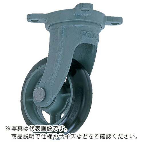 特長：ゴム車輪で一般的に各方面に多く使用されている汎用品です。用途：運搬台車、機械の足回りなどに。仕様：車輪径D(mm)：75タイプ：自在式許容荷重(daN)：68.6許容荷重(kgf)：70車輪幅(mm)：32取付高H(mm)：122取付...