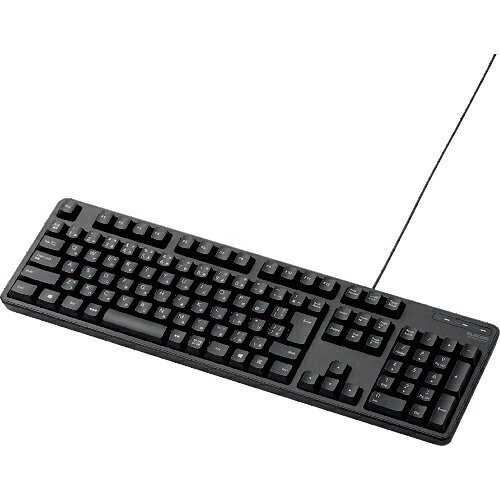 特長：タイピングしやすい、JIS規格準拠の標準日本語配列のキーボードです。大型のエンターキーや、独立して配置されたDeleteやInsertなどの特殊キーにより、誤入力しにくく快適なキータイピングが行えます。電池が不要で、PCに挿すだけです...