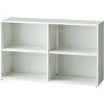 特長：高さ720mm、多様なワークスタイルを実現するデスクシリーズ「b−Foret（ビーフォレット）」収納棚／ホワイトです。同シリーズのデスクエンドに設置すれば効率的な収納スペースに。デスクと高さが揃うので作業スペースも広がります。棚板は可...