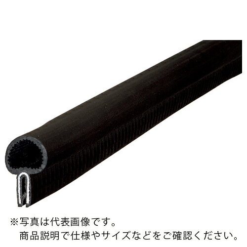 特長：トリムとクッション性のあるチューブを一体成型、はがれの心配がありません。耐油性に優れた材質で、工作機械の扉部などに最適です。接着剤を使用せず押し込むだけで簡単に取り付けができます。アルミ製の芯金により高いグリップ力を発揮、軽量化、耐食...