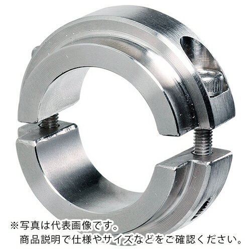 特長：セパレート構造により、シャフトを傷つけることなく締め付けができます。シャフト組み付け後の取り付け、取り外しも簡単にできます。ボス側でベアリングの内輪を押さえることができます。仕様：セパレート構造材質／仕上：炭素鋼（S45C）　●代表画...