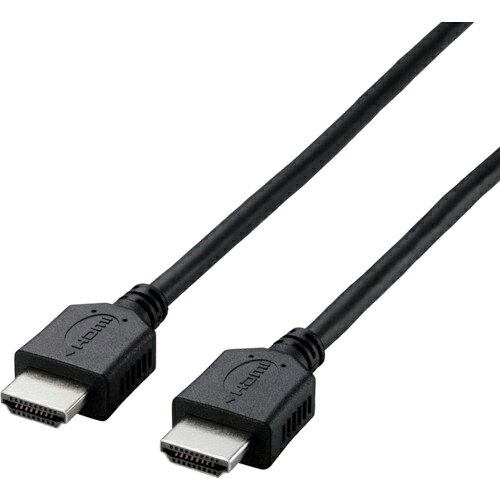 特長：4K2K、3DフルHDに対応した、HIGH SPEED with Ethernet認証済みの“イーサネット対応HIGH SPEED HDMIケーブル(カテゴリー2)”です。仕様：長さ(m)：1色：ブラックコネクタ形状：HDMI(タイプ...