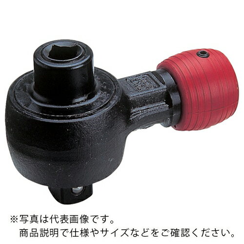 特長：手動式なので動力源は不要です。小さな入力トルクで大きな出力が出せます。用途：大型ボルト・ナットの締付け、緩め作業用。仕様：倍率：約3最大入力トルク(N・m)：140最大出力トルク(N・m)：420最大外径(mm)：56入力部差込角(m...