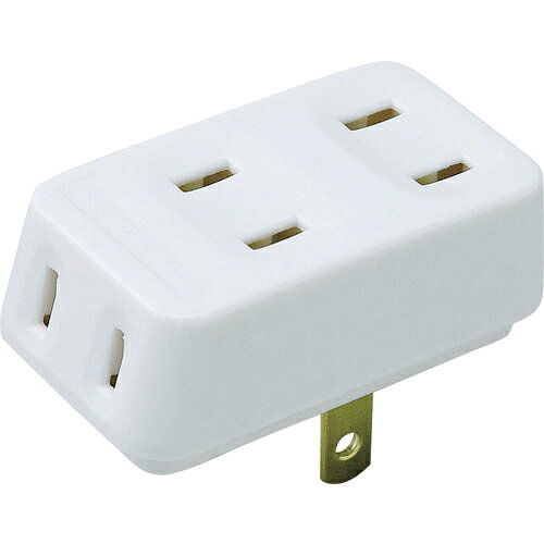 特長：1つのコンセントから3方向に電源を分配することができます。仕様：コンセント数：3色：ホワイト定格：125V　15A定格電力：合計1500WまでA-35H(W)　●代表画像について 商品によっては、代表画像を使用している場合がございます...