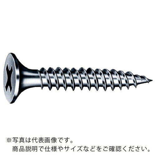 特長：軽量下地に石こうボードを取り付けることのできるビスです。用途：石こうボードの取り付けに仕様：寸法(mm)d：3.0全長(mm)：20頭部径(mm)：7.0ねじピッチ(mm)：1.1ねじ部長さ(mm)：全ねじ頭部厚さ(mm)：4.5首下...